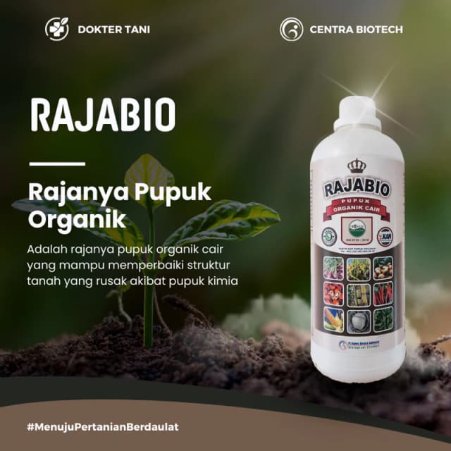 Pupuk Organik & Hayati Cair Terbaik untuk Pertanian | Centra Biotech ...